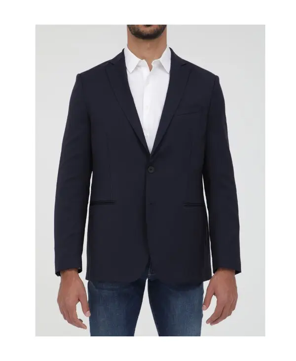 TONELLO Single-breasted Jacket - Black