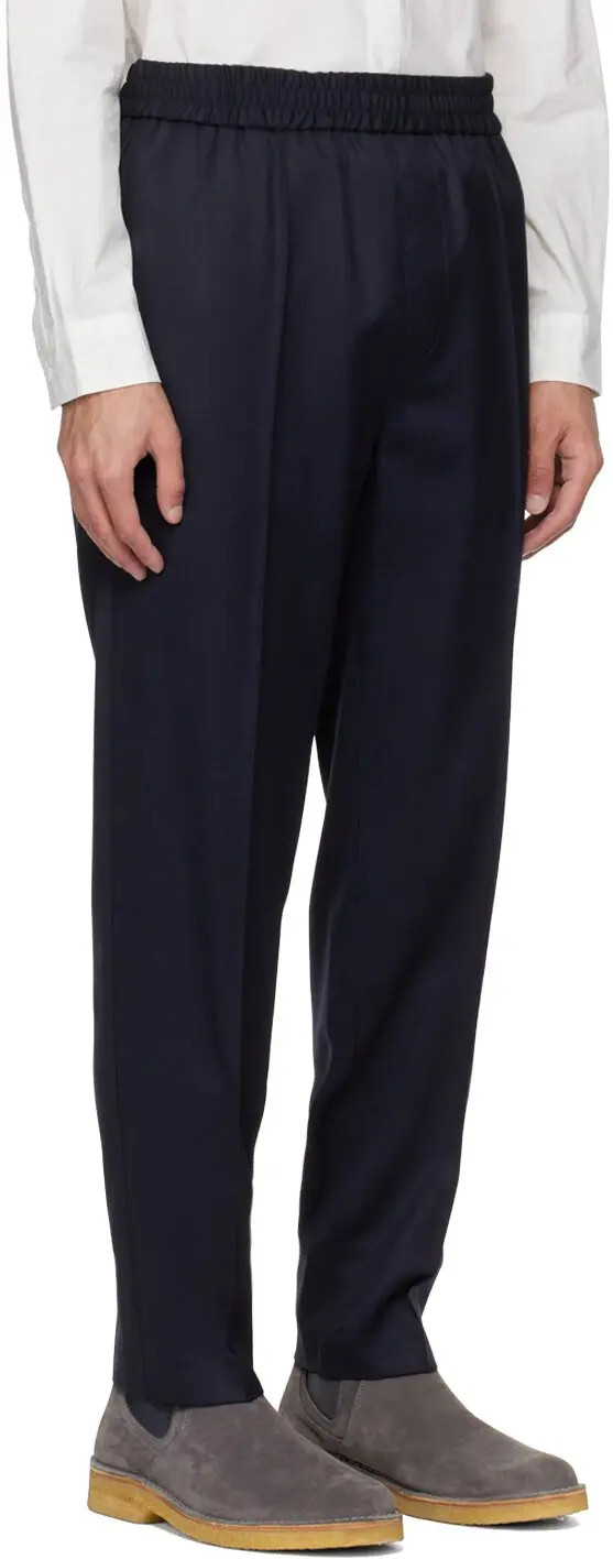 A.p.c. Elastic Waist Straight-leg Pants