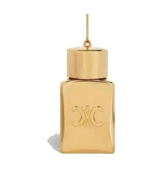 Celine Separables Bottle Pendant In Brass With Gold Finish - Yellow
