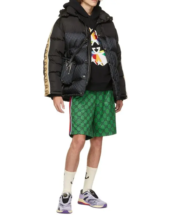Gucci Interlocking G Star Burst Print Hoodie