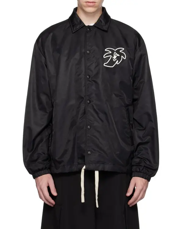Palm Angels Logo Printed Jacket