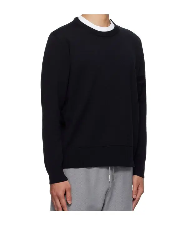 Thom Browne Crew Neck Striped Sweater