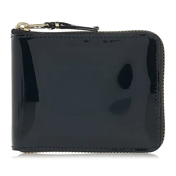 Comme Des Garçons Zipper Wallet - Black
