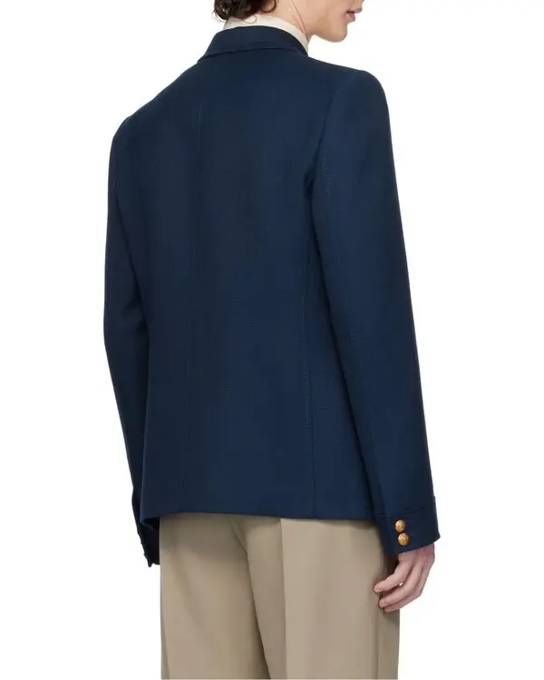Valentino Garavani Button-up Long Sleeve Blazer
