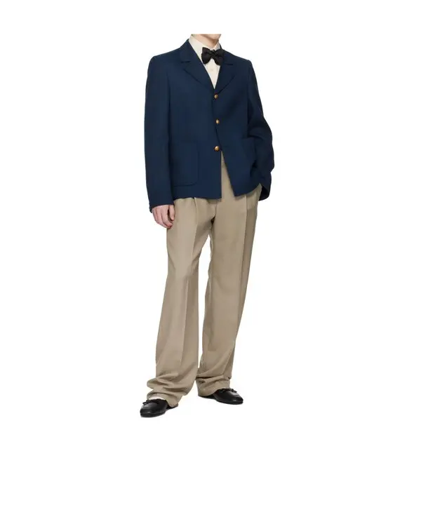 Valentino Garavani Button-up Long Sleeve Blazer
