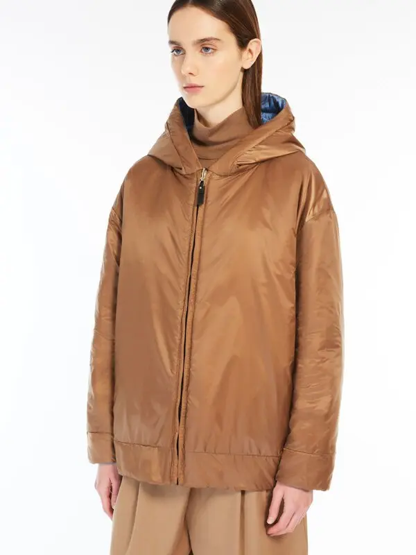 Max Mara Reversible Hooded Zip Jacket
