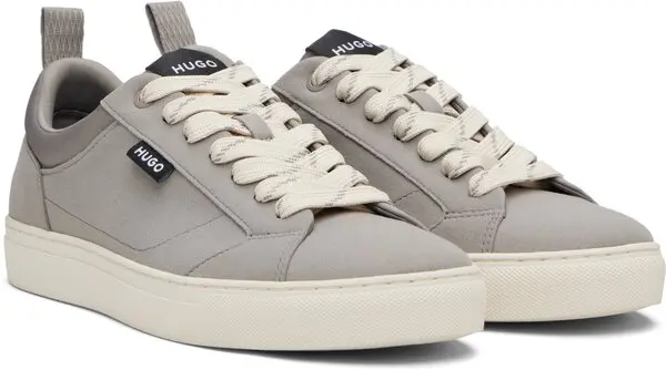 Hugo Boss Low-top Sneakers With Lettering Detail