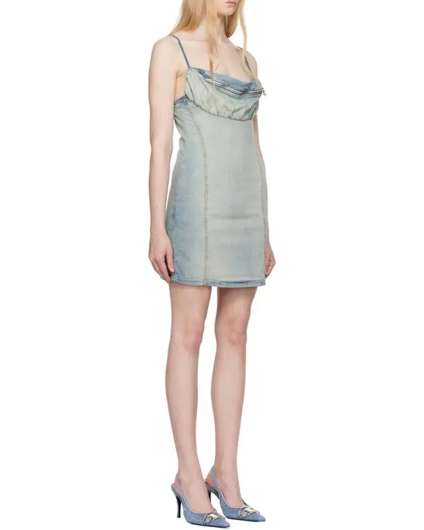 DIESEL® De-ellit Mini Dress - Gray