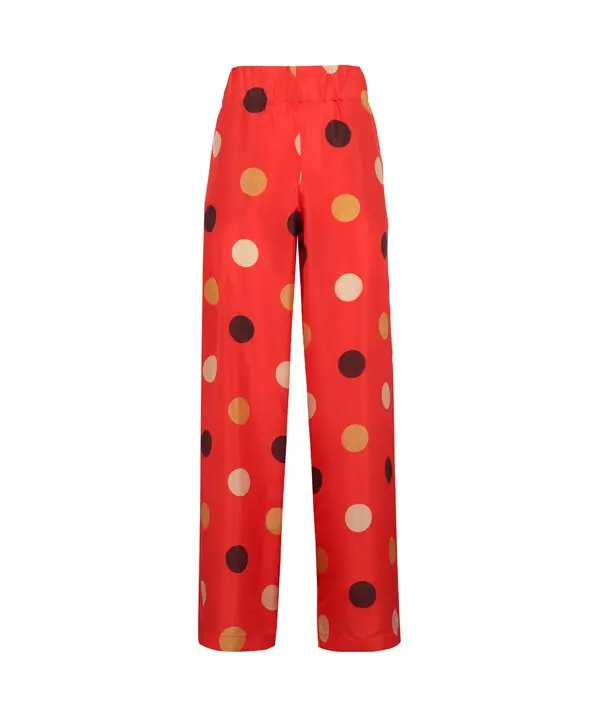 Aspesi Polka Dot Print Trousers