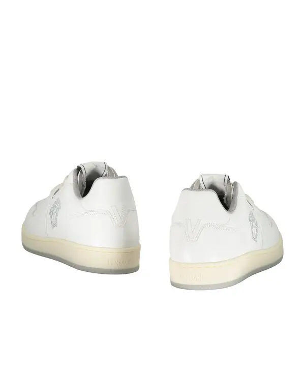 Versace Medusa Head Lace-up Sneakers - White