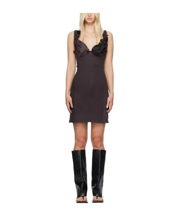 Y/project Denim Mini Dress