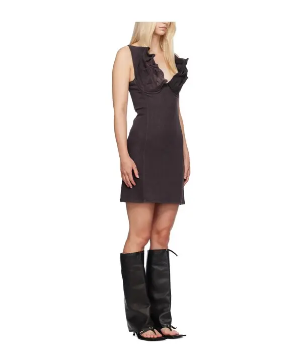 Y/project Denim Mini Dress