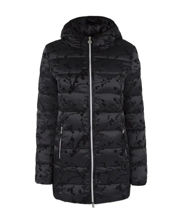 EA7 Quilted Down Jacket With Hood