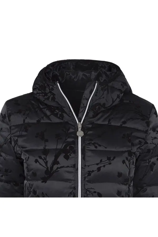 EA7 Quilted Down Jacket With Hood