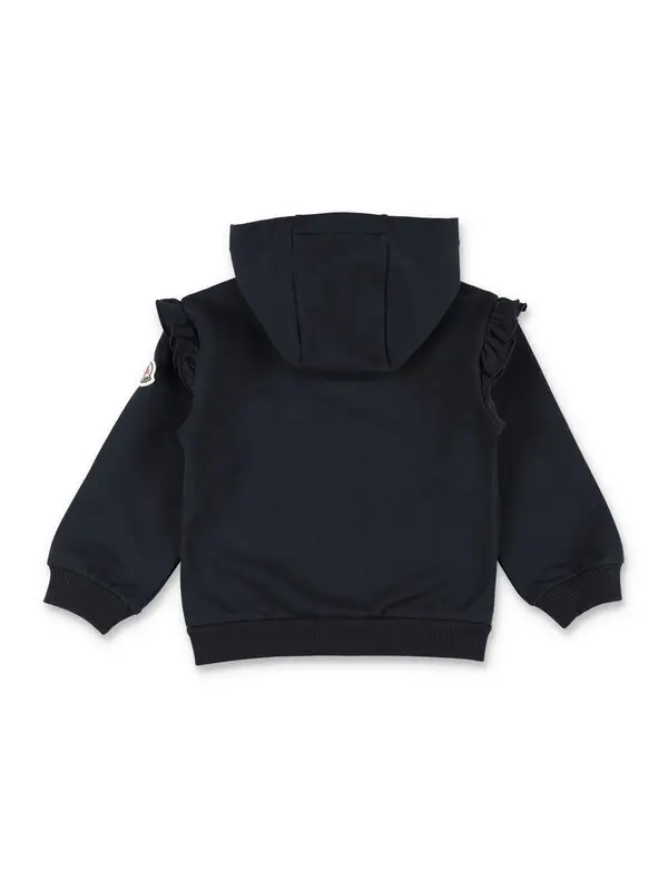 Moncler Two-piece Ruffled Hoodie And Sweatpants Set
