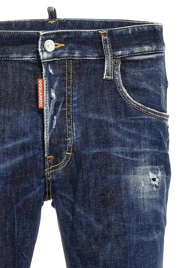 Dsquared2 Super Twinky Logo Patch Jeans