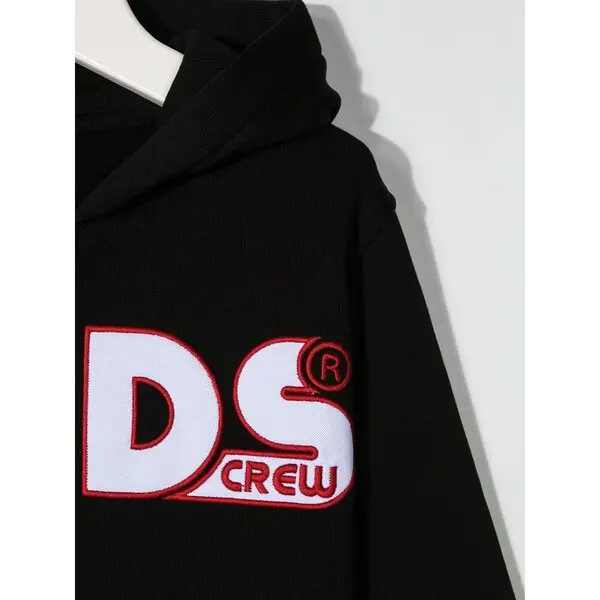 Gcds Logo Print Zip Hoodie