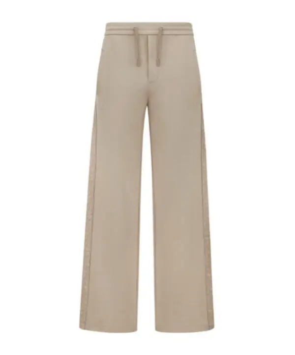 Dior Oblique Track Pants - Nude