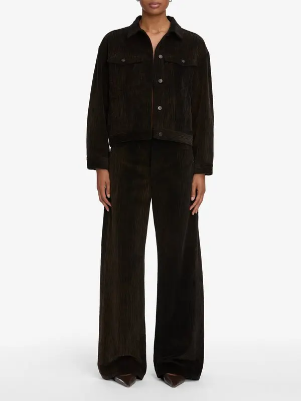 FRAME Corduroy Trousers - Black