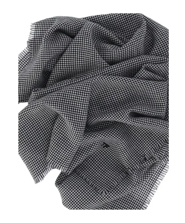 TOM FORD Frayed Hem Scarf - Gray