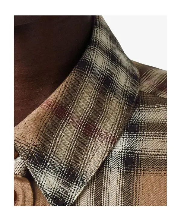 Burberry Ombré Check Cotton Twill Shirt
