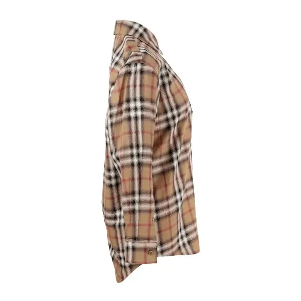 Burberry Ombré Check Cotton Twill Shirt