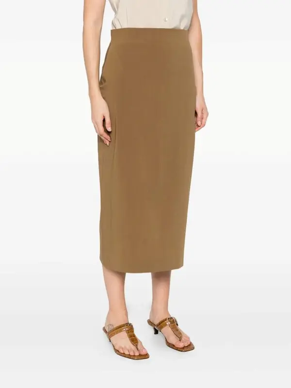 Alberta Ferretti Wool-blend Pencil Skirt
