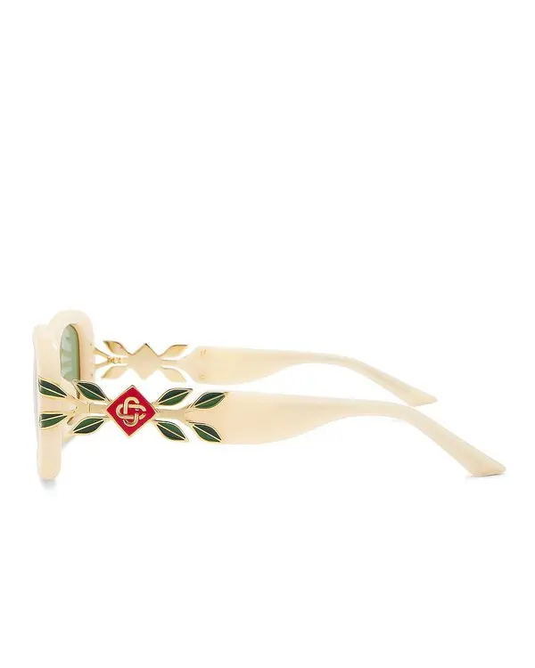 Casablanca Full Frame Oval Sunglasses