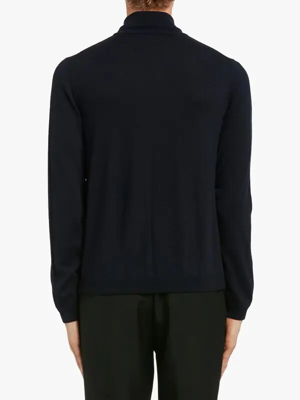 Prada Wool Zip-up Cardigan - No