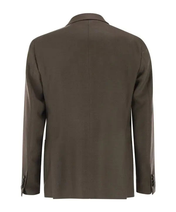 Tagliatore Warner Double-breasted Jacket - Brown