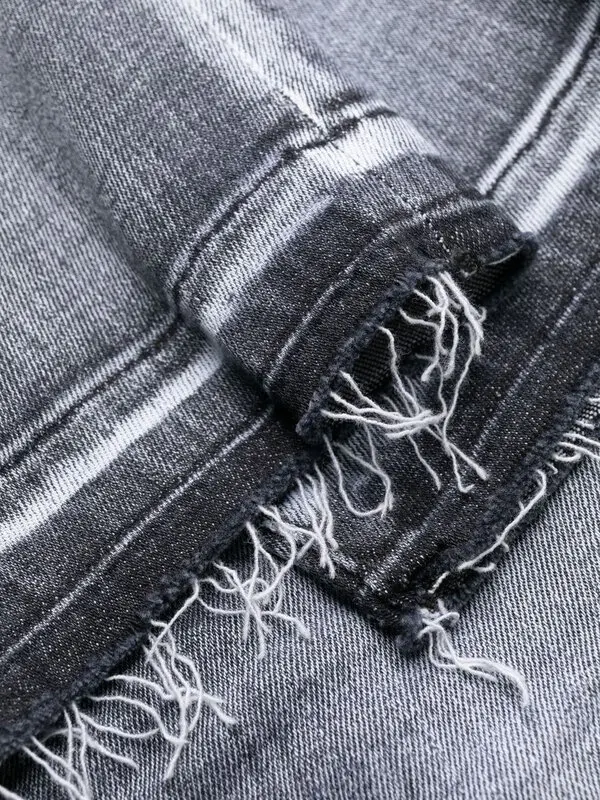 Dsquared2 Faded Straight-leg Skinny Jeans