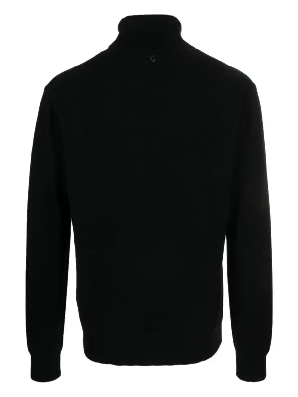 DONDUP Long Sleeve Roll-neck Jumper - Black