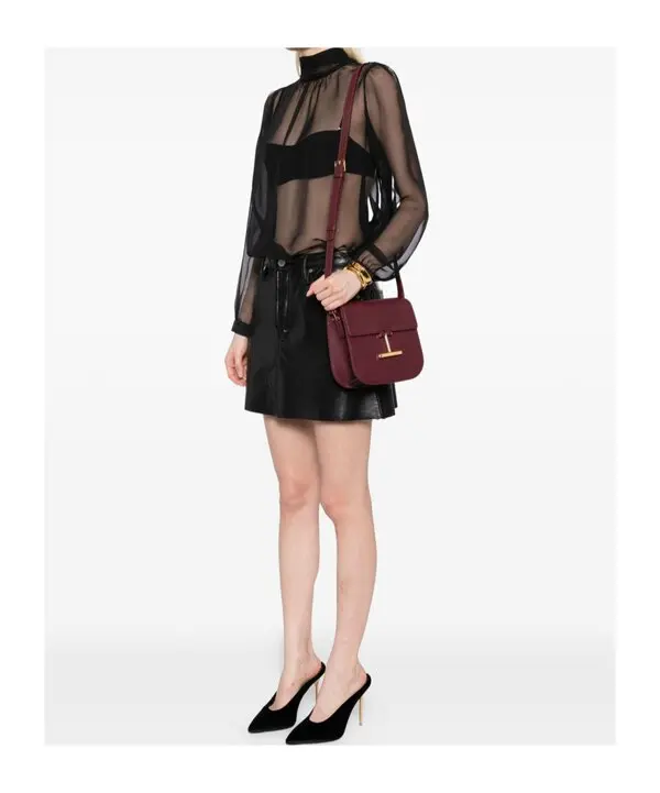 TOM FORD Tara Mini Crossbody Bag - Red