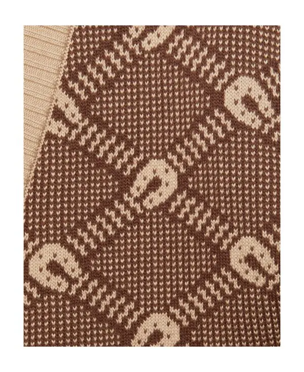 Gucci Jacquard Knit Cardigan