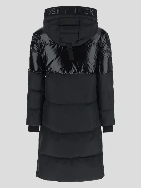 Moose Knuckles High-shine Panelled Down Coat