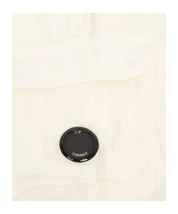 C.P. COMPANY Belt Loop Cargo Pants - White