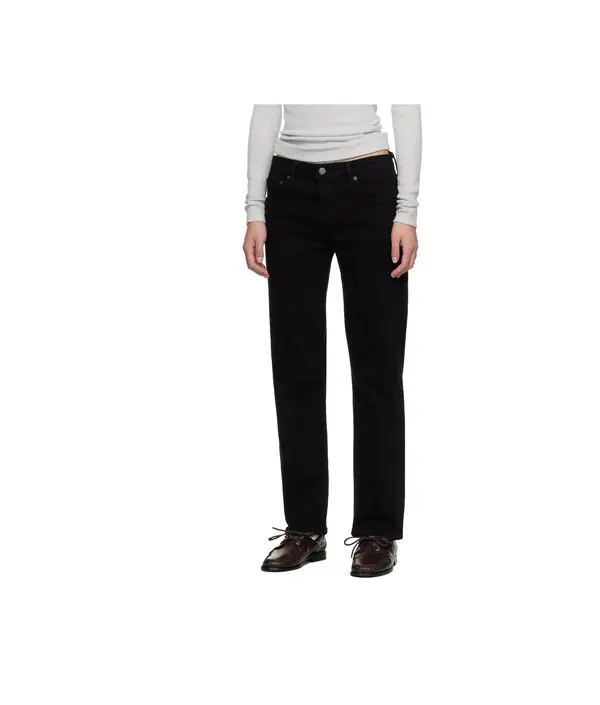 Citizens Of Humanity Anissa Straight Leg Jeans - Starless (black)