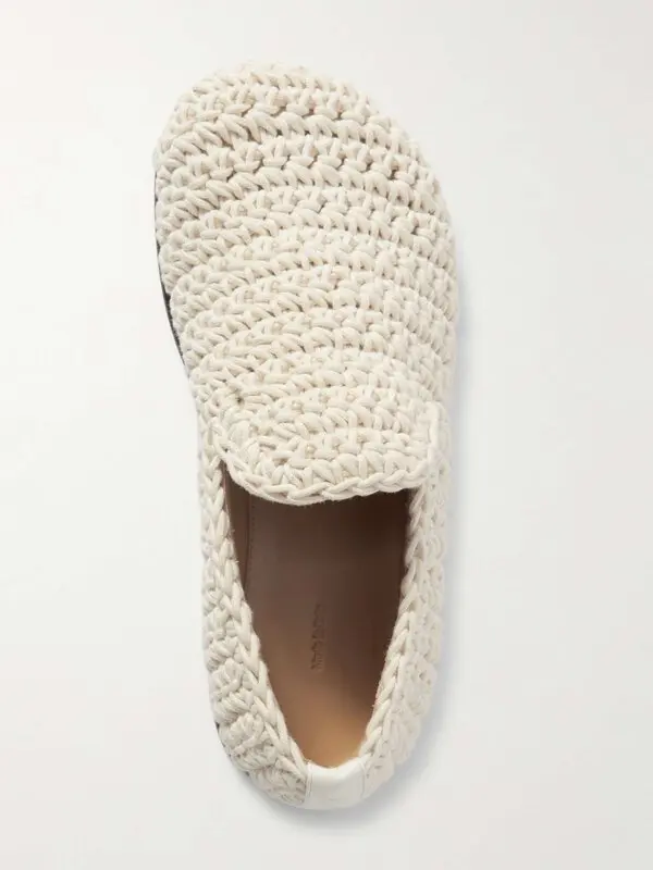 J.W.ANDERSON Crocheted Loafer Shoes