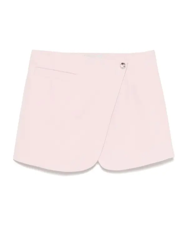 Coperni Asymmetrical Skirt With Patch Pockets - Pink