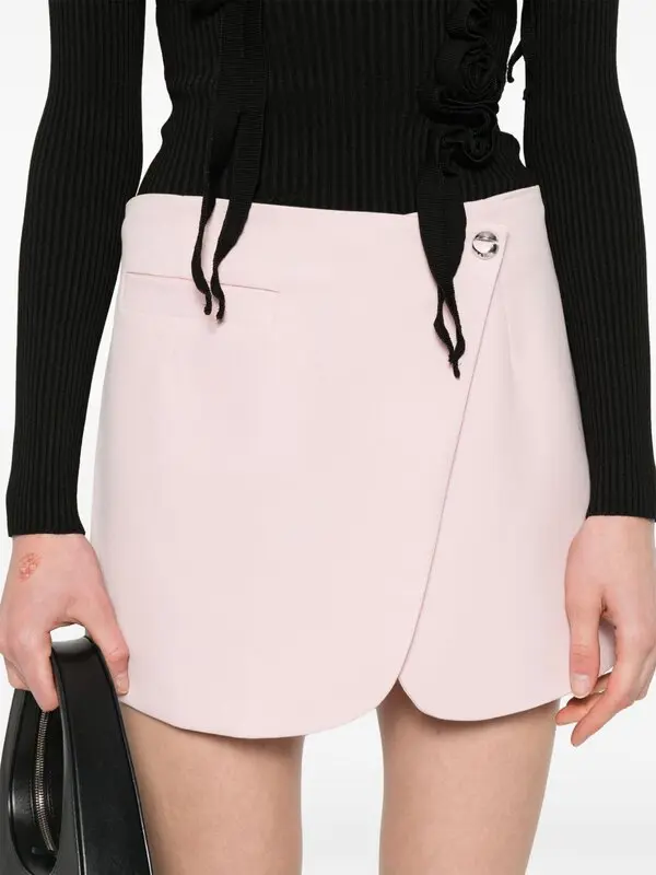 Coperni Asymmetrical Skirt With Patch Pockets - Pink