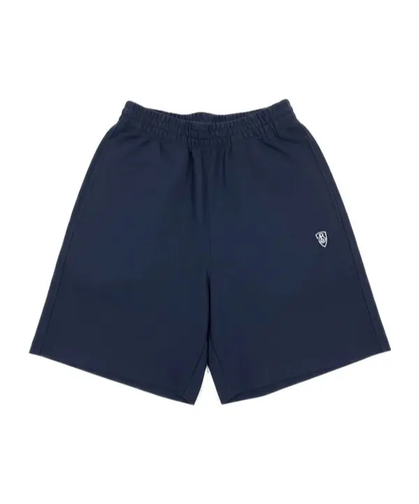 Burberry Elastic Waist Shorts With B-shield Embroidery