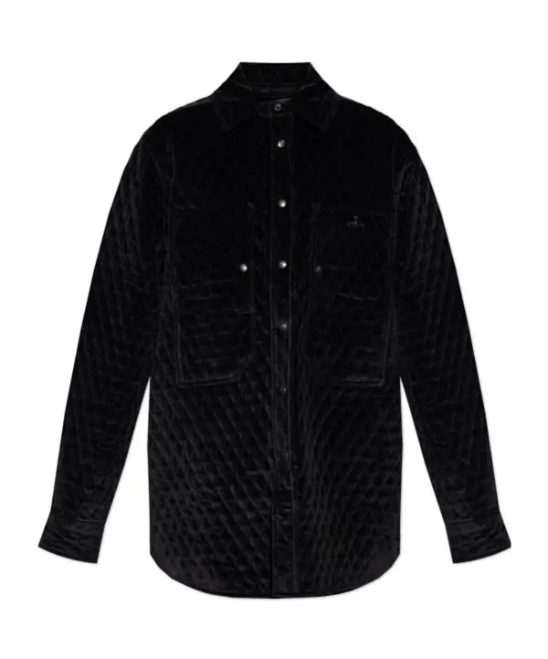VIVIENNE WESTWOOD Quilted Velvet Jacket