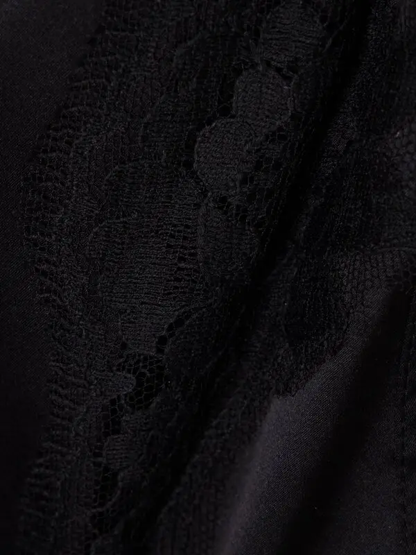 Dolce & Gabbana Lace Detailed Balconette Bodysuit - Black
