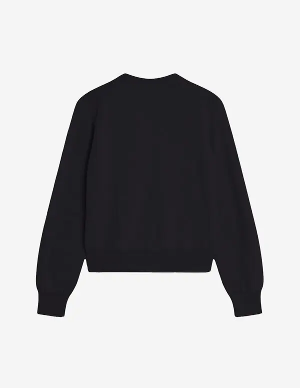 Maison Kitsuné Baby Fox Regular Jumper - Black