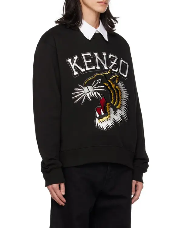 Kenzo Varsity Jungle Tiger Crewneck Sweatshirt