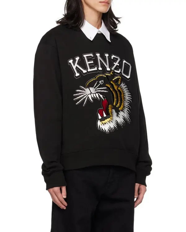 Kenzo Varsity Jungle Tiger Crewneck Sweatshirt