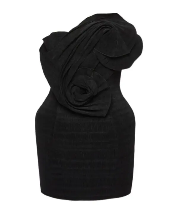 Magda Butrym Strap Neckline Dress - Black