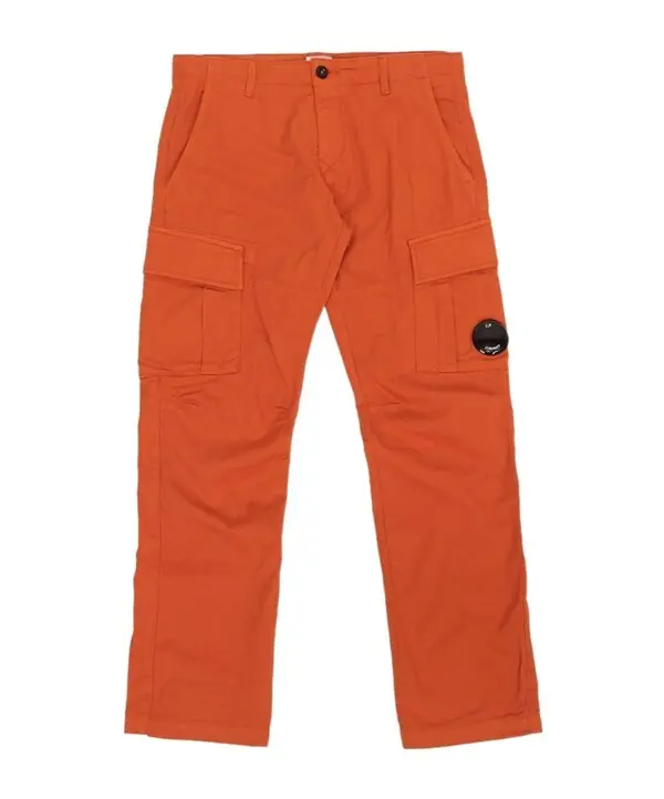 C.P. COMPANY Belt Loop Cargo Pants With Mirror Detail - Orange