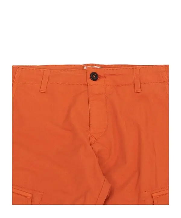 C.P. COMPANY Belt Loop Cargo Pants With Mirror Detail - Orange