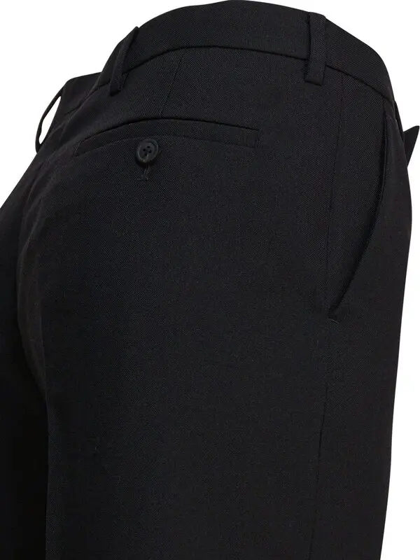 Rick Owens Pressed Crease Trousers - Black